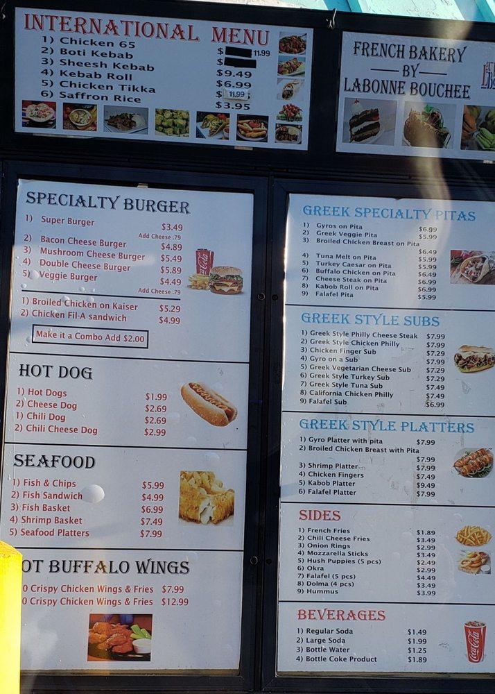 Menu at St Louis Taco and Pita Grill restaurant, Ballwin