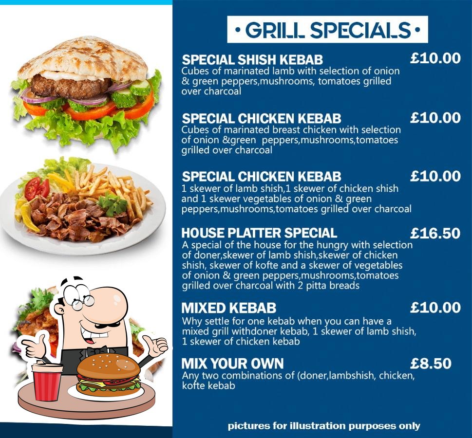 Bosphorus Kebab in St Albans - Restaurant menu and reviews