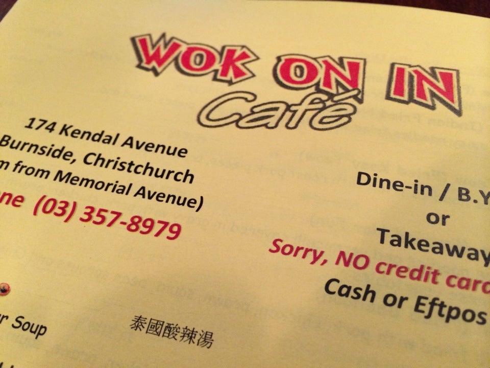 Menu at Old Street Asian Hawker Food restaurant, Christchurch