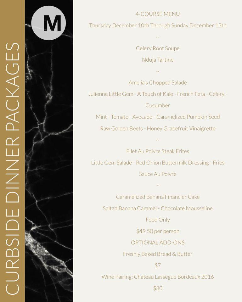 Menu at Marché Moderne pub & bar, Newport Beach, E Pacific Coast Hwy