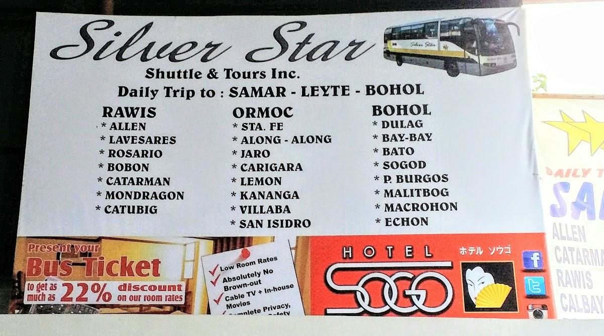 Menu at Silver Star Terminal restaurant, Quezon City
