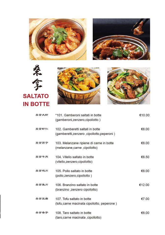 Menu da Asian Fusion Ton Lu Ren ristorante, Arona