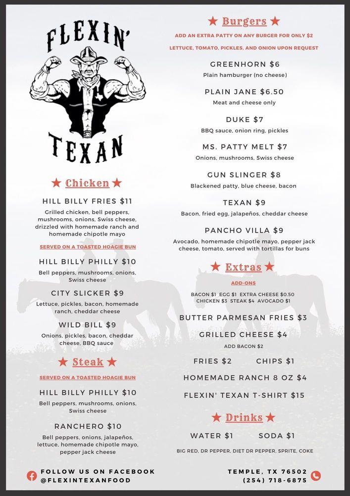 Carta de Flexin Texan, Temple
