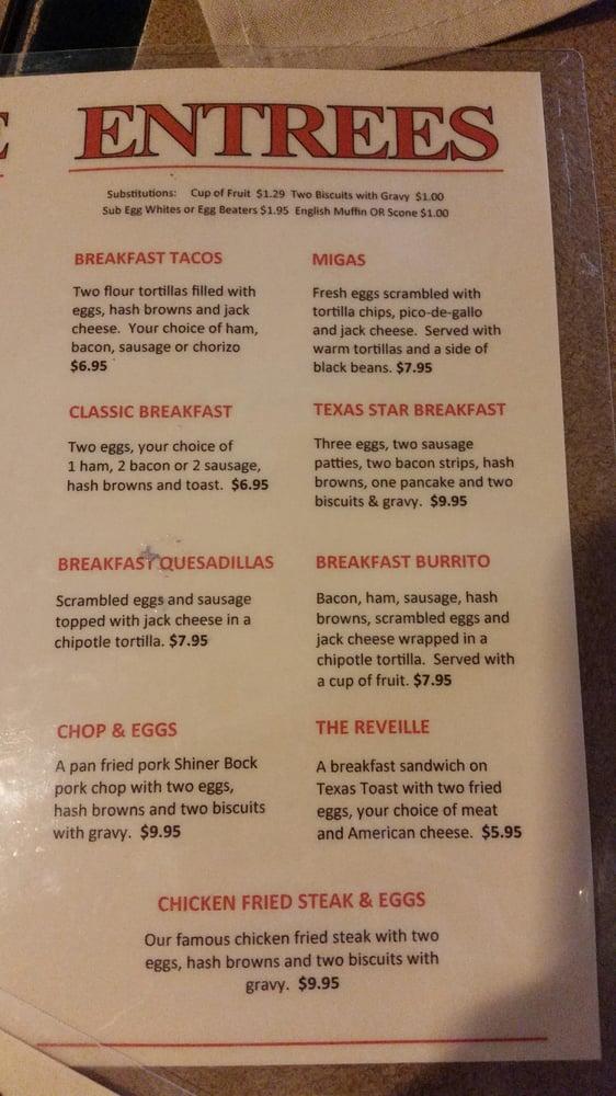 Menu at Raven's Grille restaurant, Euless, Texas Star Pkwy