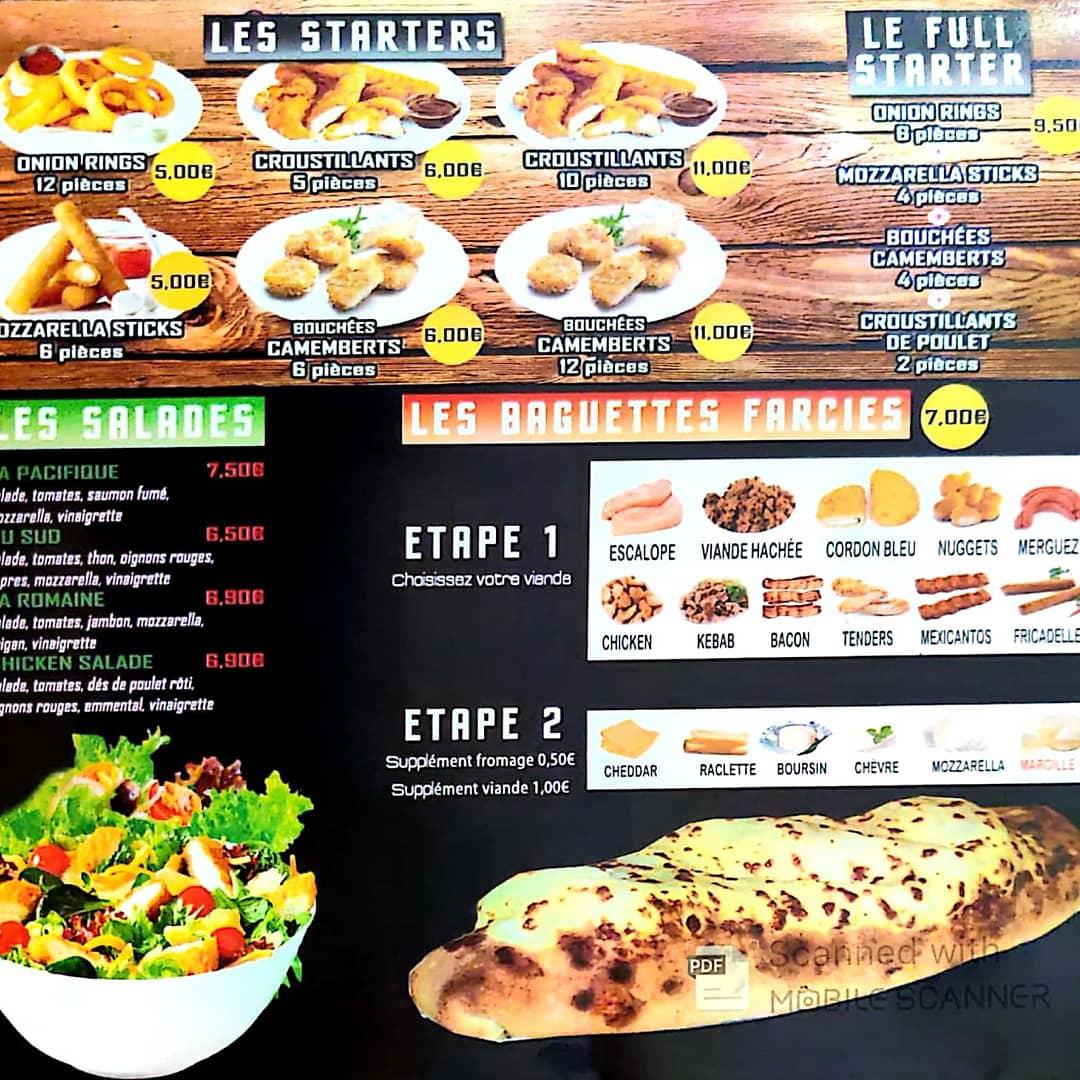 Menu at Bella Food Caudry restaurant, Caudry