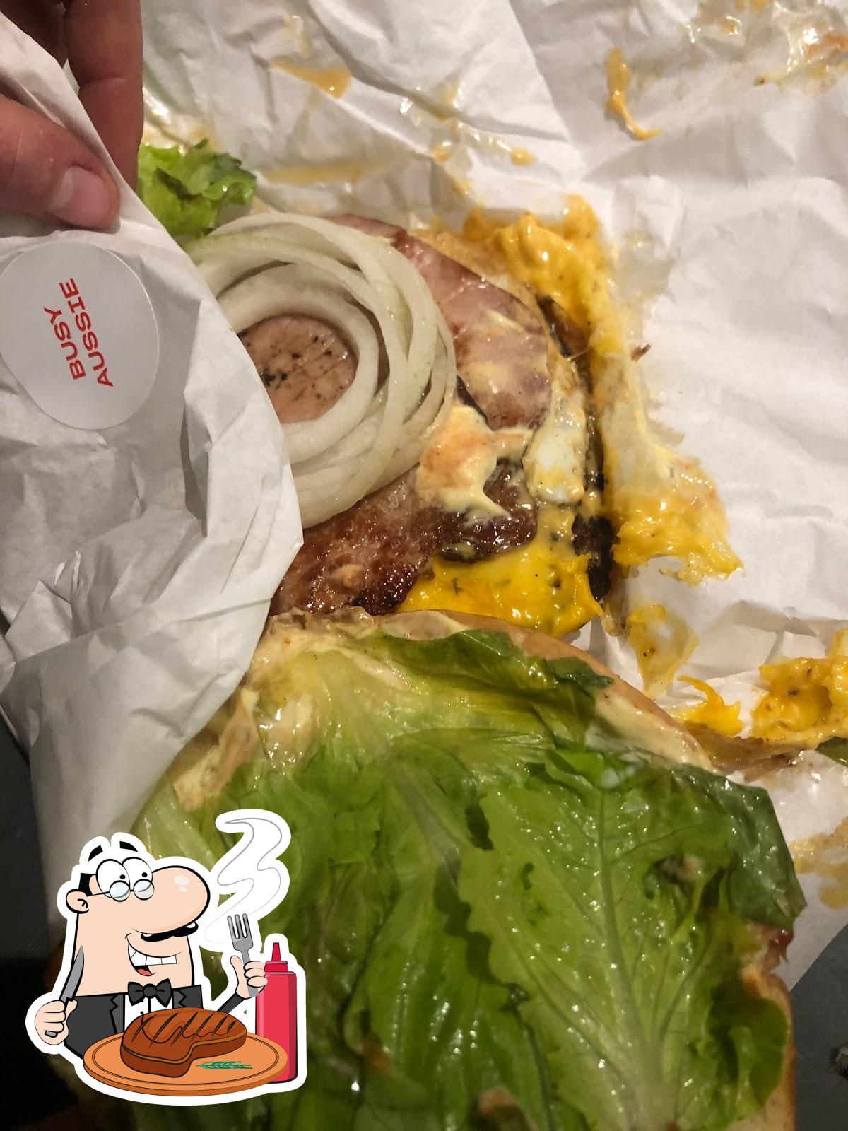 Busy Burgers in Mentone - Restaurant menu and reviews