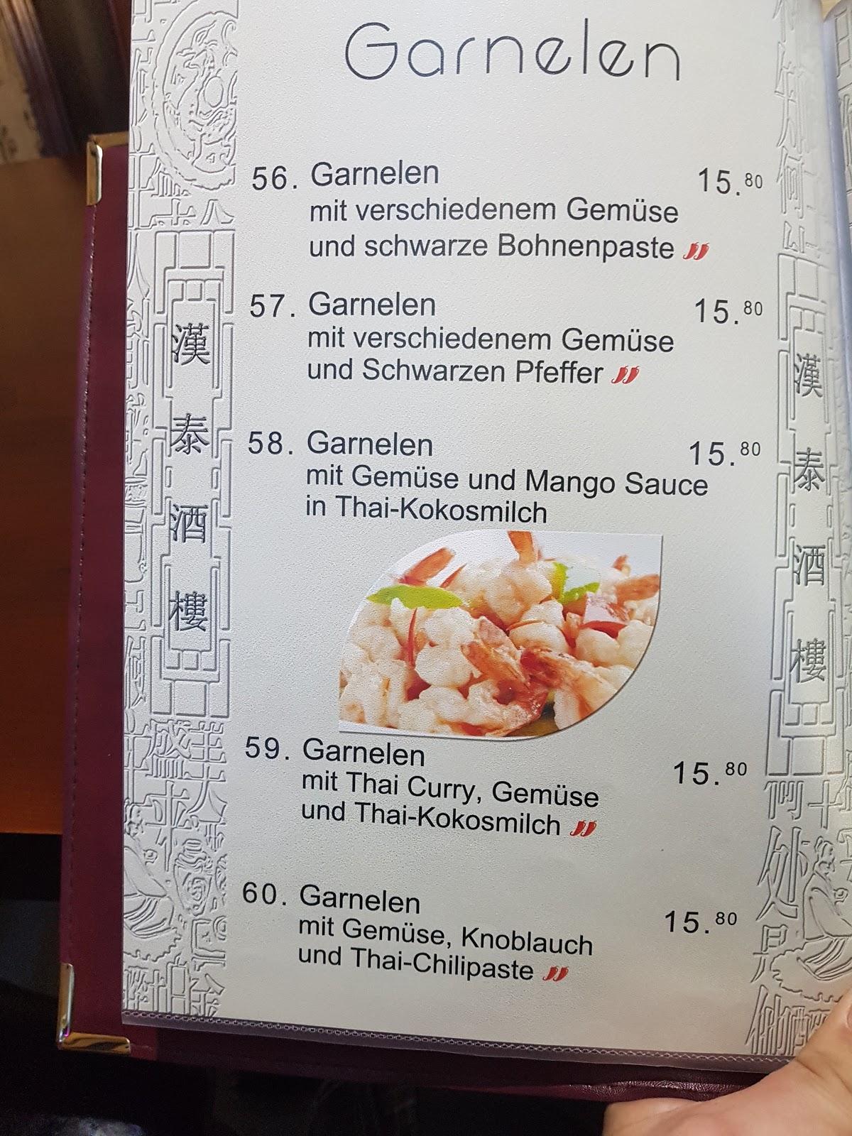 Speisekarte von Han Thai restaurant, Seeheim-Jugenheim