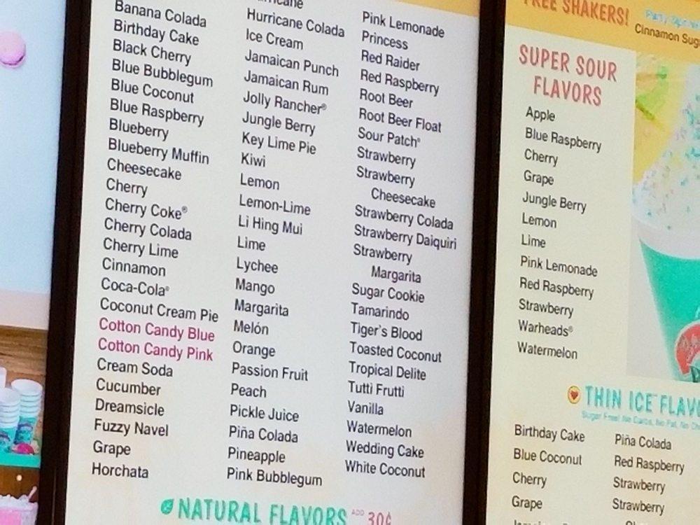 Menu at Bahama Buck's - Centennial pub & bar, Centennial