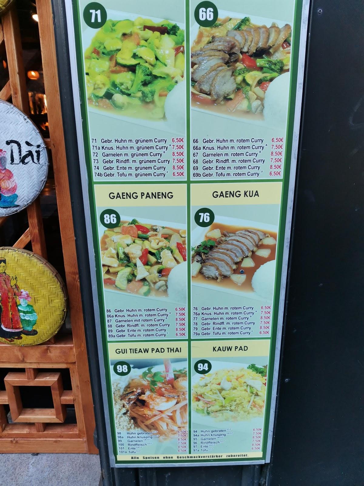 Speisekarte von Thai-Viet Street Food Imbiss restaurant, Köln, Kleine ...