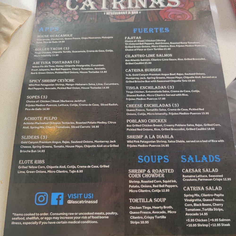 Menu at LTC Lounge pub & bar, Chula Vista
