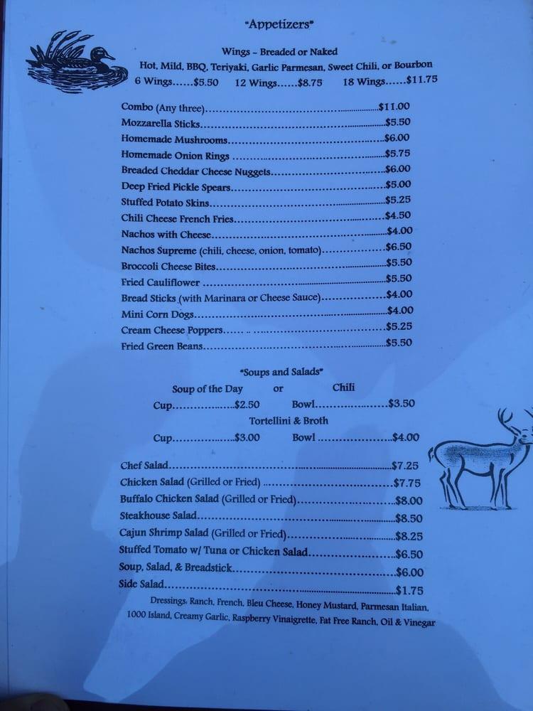 Menu at Cabin Fever Bar & Grill, Peru