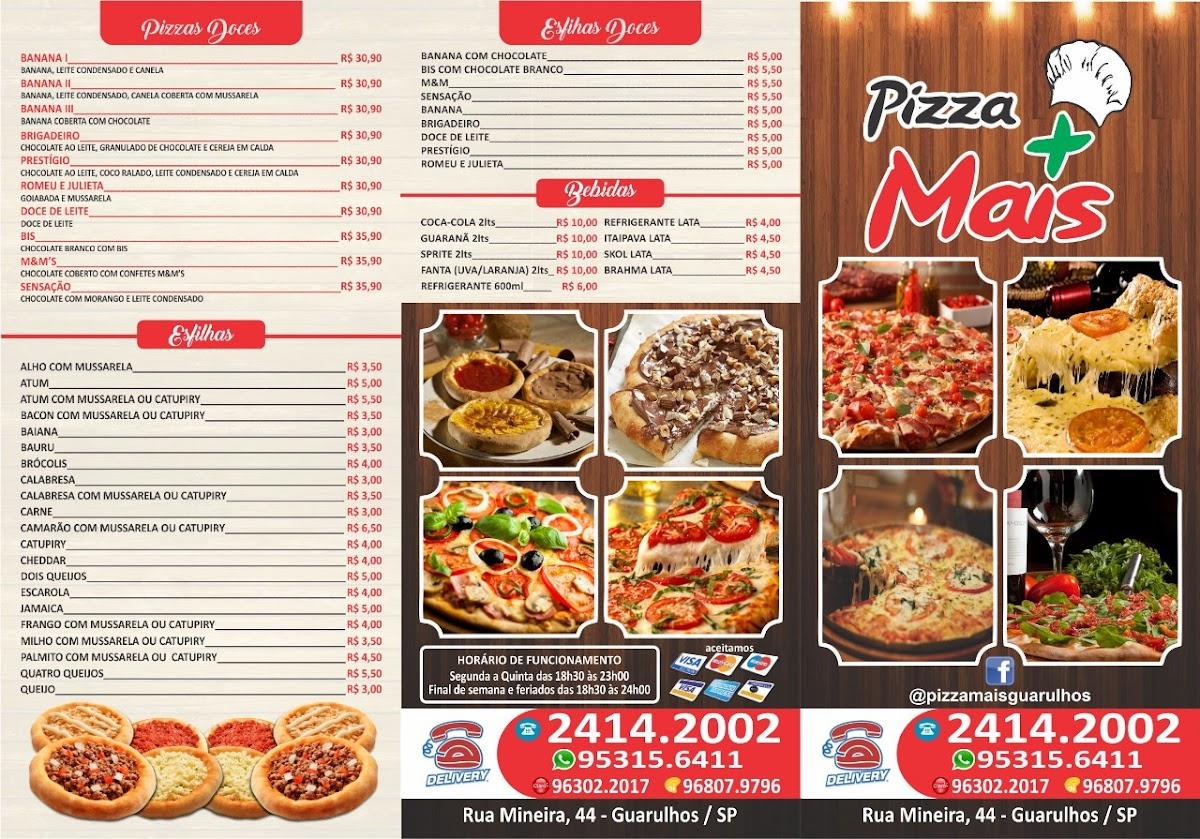 Menu em Pizzaria Pizza Mais, Guarulhos