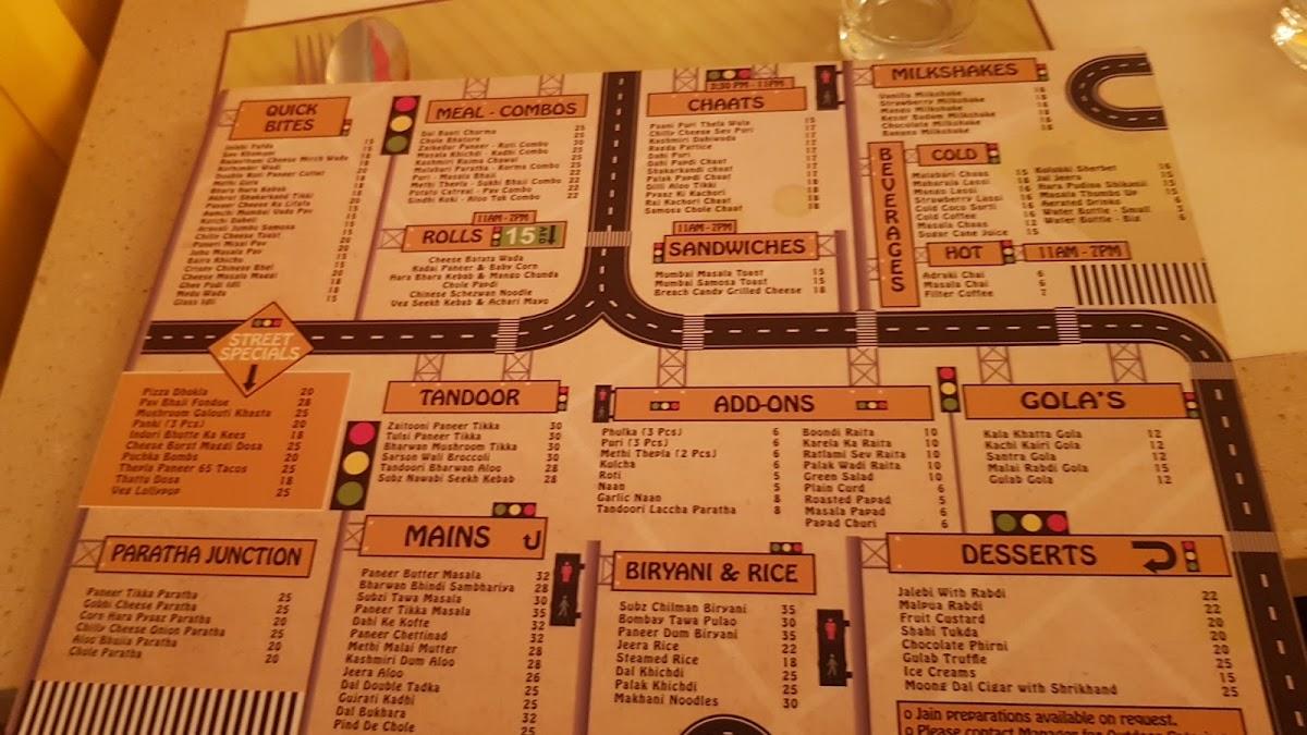 Menu at Khandani Rajdhani restaurant, Dubai, Al Khafajy Building ...