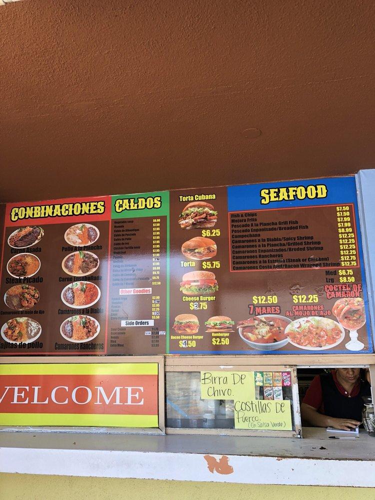 Menu at Casa Sanchez #1 restaurant, Long Beach, E Anaheim St