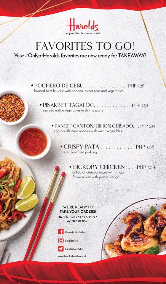 Menu at Highlights pub & bar, Cebu City