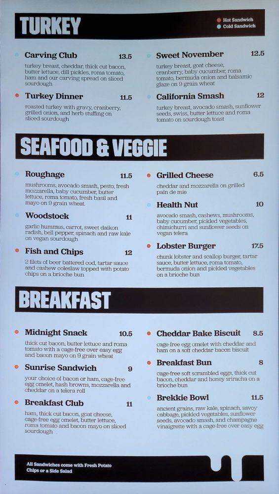 Menu at The Carving Board Koreatown restaurant, Los Angeles, 687 S ...