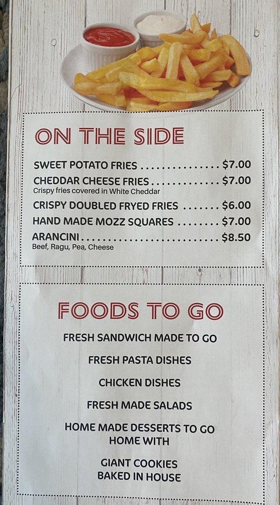 Menu at Fat Tomato pizzeria, Holyoke