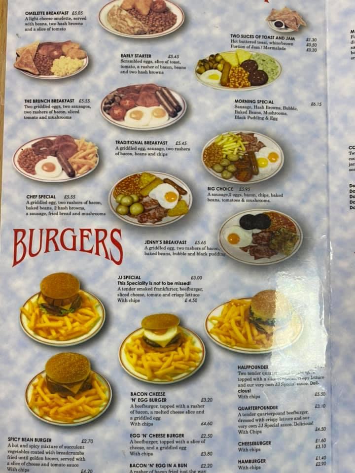 Menu at Jenny's Restaurants - Hemel Hempstead, Hemel Hempstead