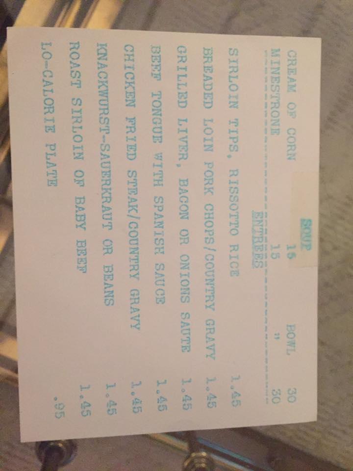 Menu at Caesars Restaurant San Diego CA, San Diego