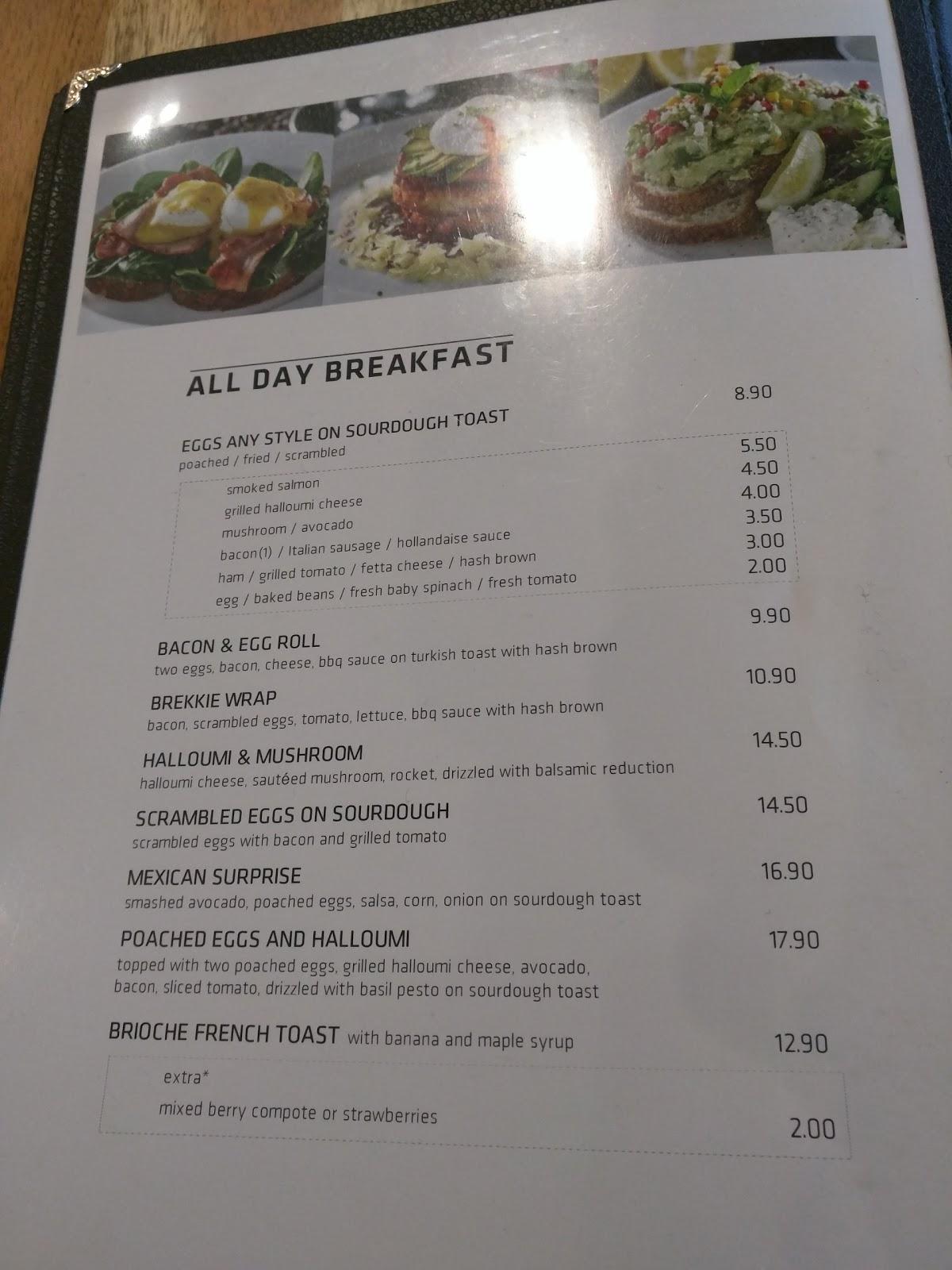 Menu at The Coffee Club Café, Blacktown, Shop 3068/17 Patrick St