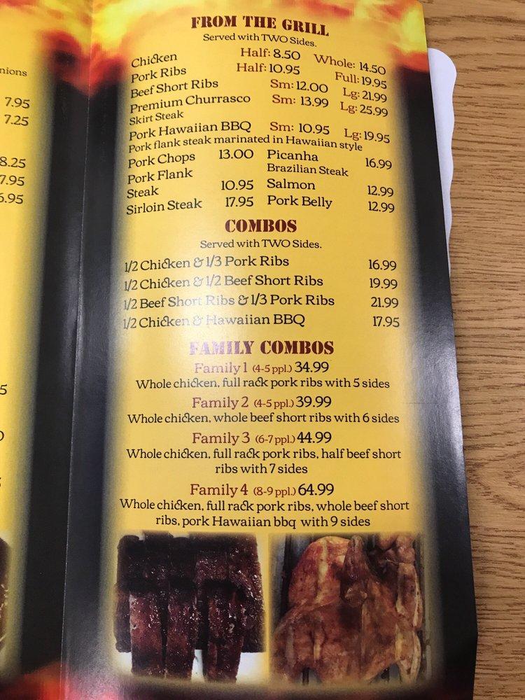 Menu at Pork Chops BBQ Flemington, Flemington