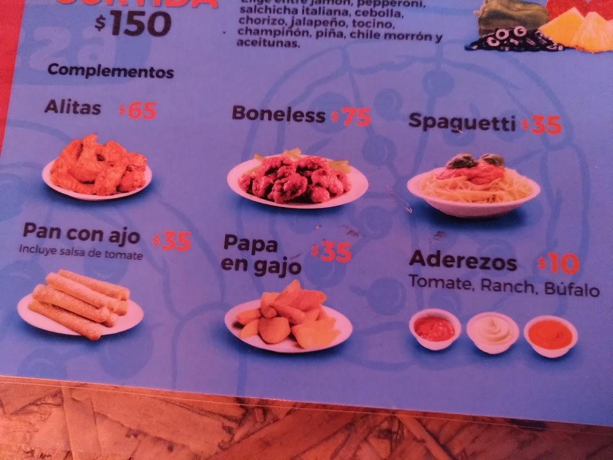 Menu at Little Rome! Pizza restaurant, San Nicolás de los Garza