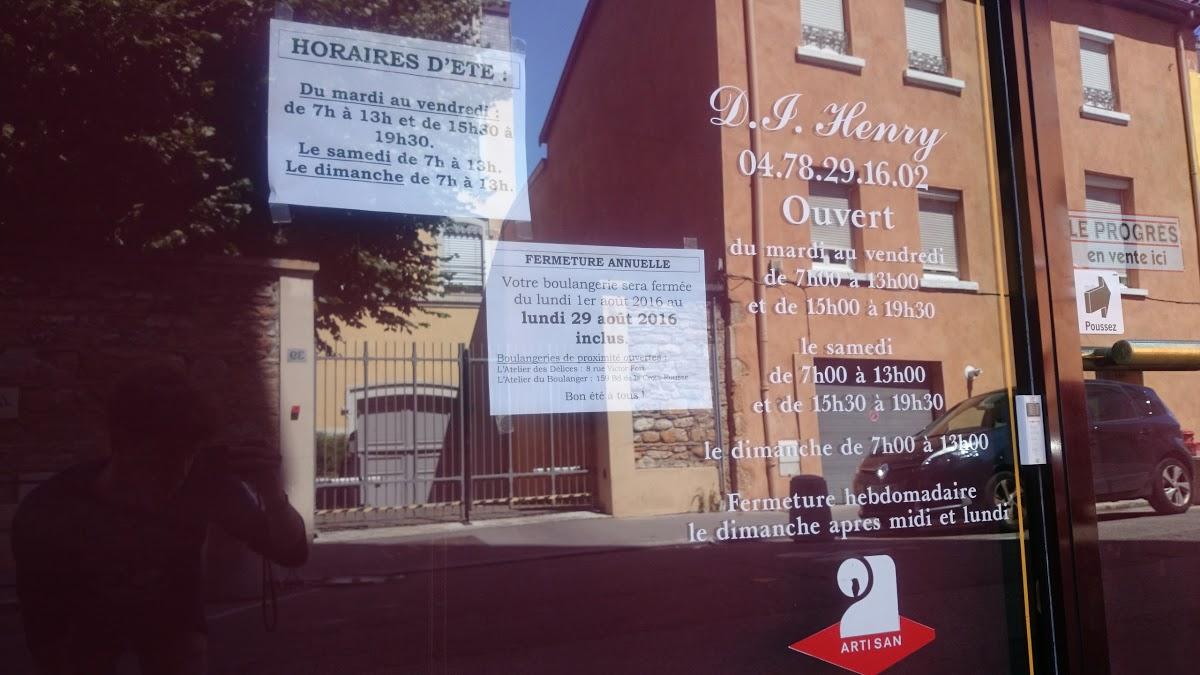 Boulangerie Henry, Lyon - Restaurant reviews