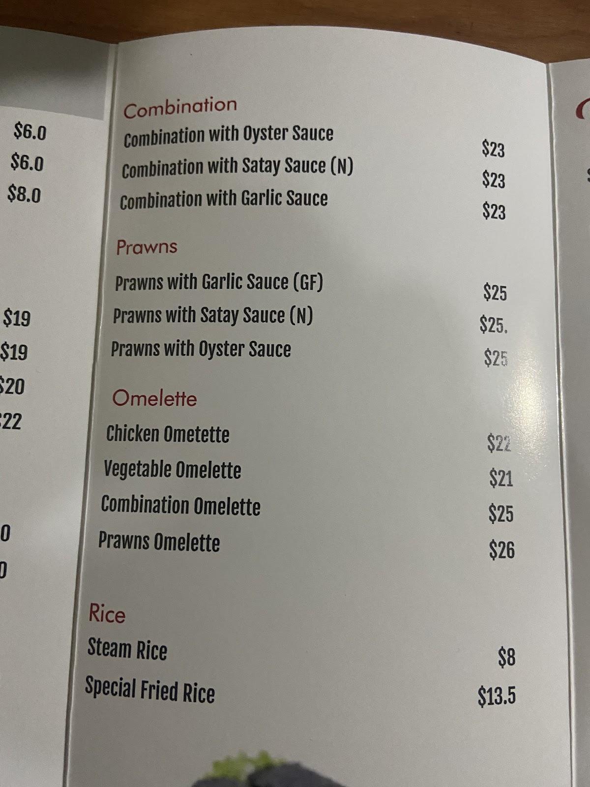 Menu at Wok n Roll Bega fast food, Bega