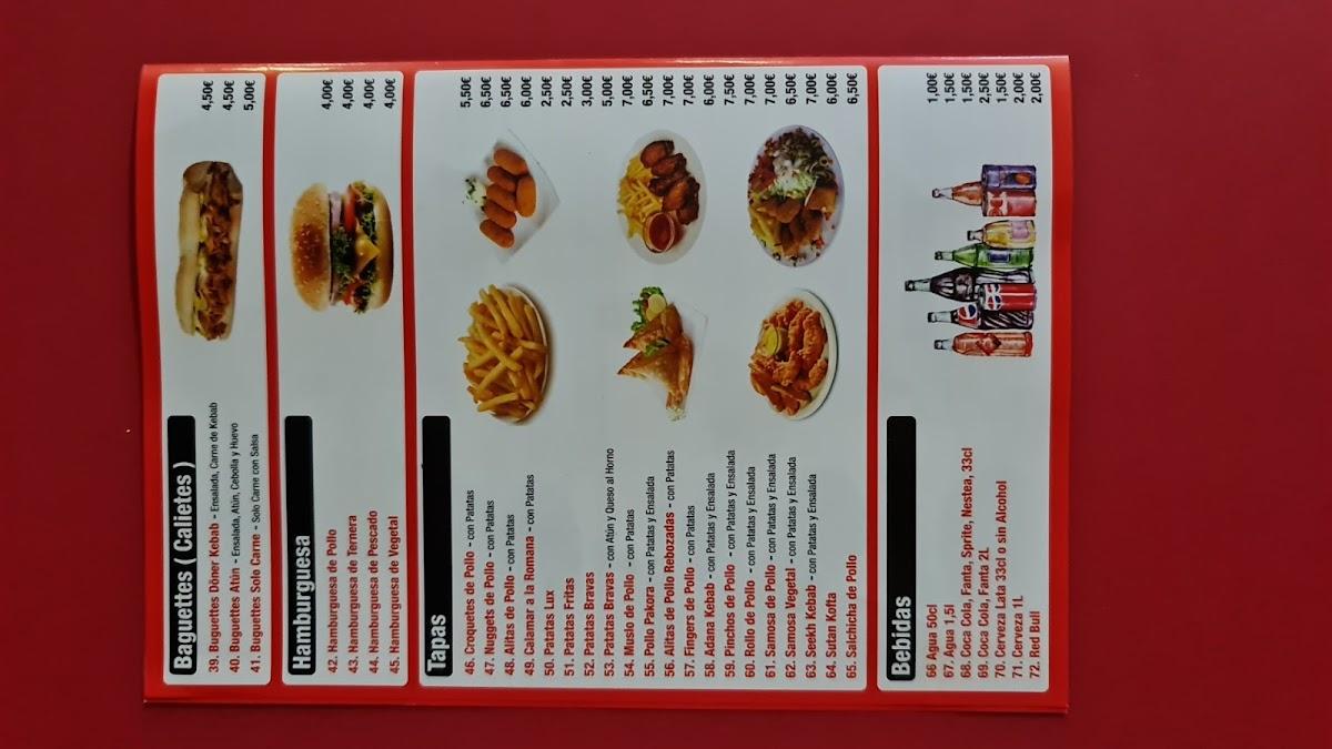 Carta de A1 Bar, Besalú