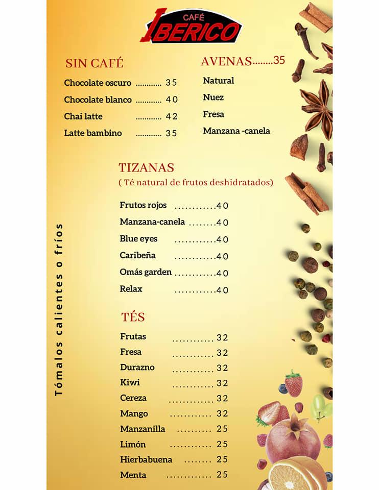 Carta de Café Ibérico, Yuriria