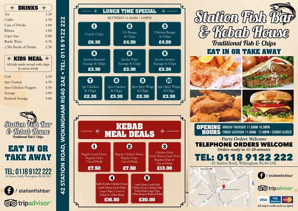 Menu at Ash Vale Kebab House pizzeria, Aldershot