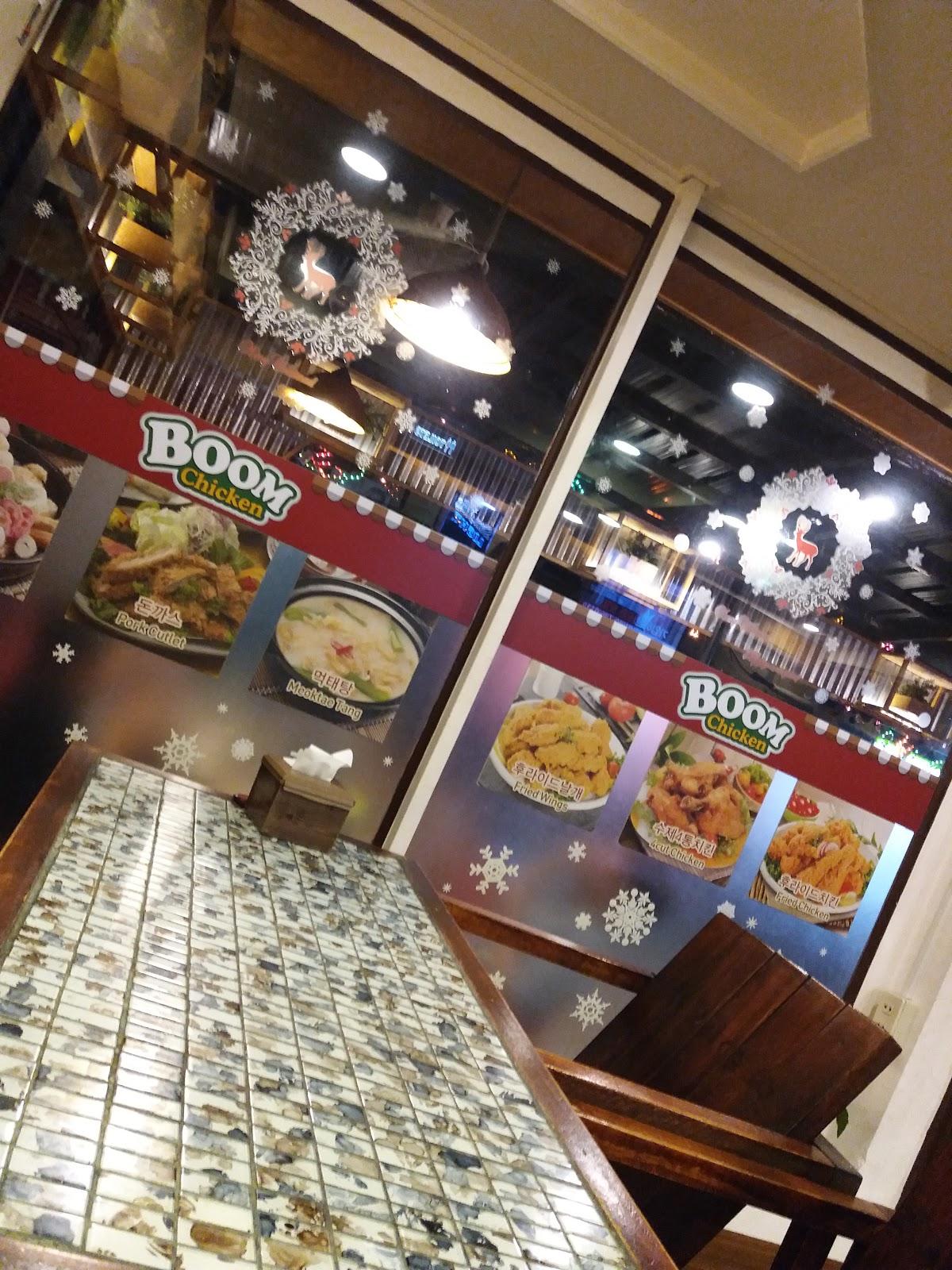 Menu at Boom Chicken 붐 치킨 - Korea Town Angeles restaurant, Angeles, Fil ...