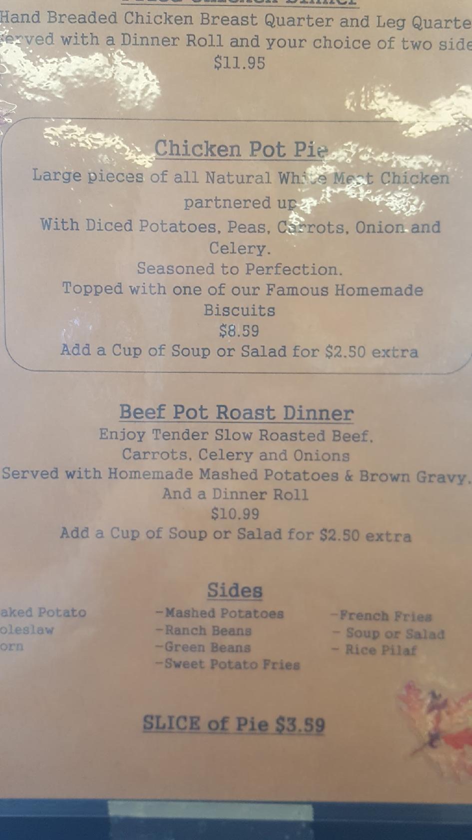 Menu at Jerry Bob's Family Restaurant, Oro Valley, N La Cañada Dr #140