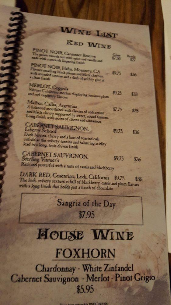 Menu at Doc Ford's Rum Bar & Grille - Ft. Myers Beach, Fort Myers Beach