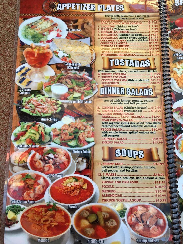 Menu at Toni's Kitchen restaurant, Crestline