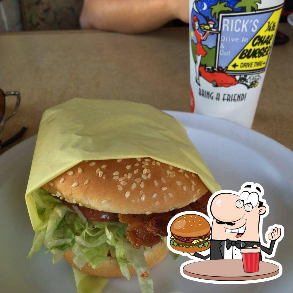Rick's Drive In & Out, 2400 Fletcher Dr in Los Angeles - Restaurant ...