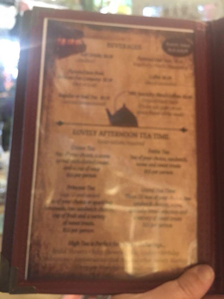 Menu at Rustic Root restaurant, Beech Grove
