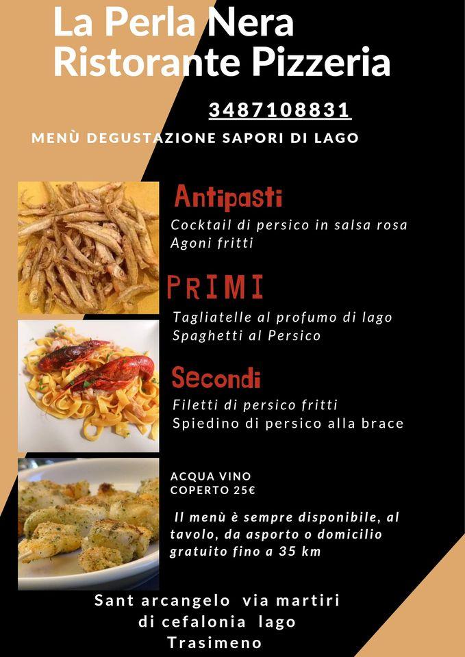 Menu da Ristorante La perla Nera, Sant'Arcangelo