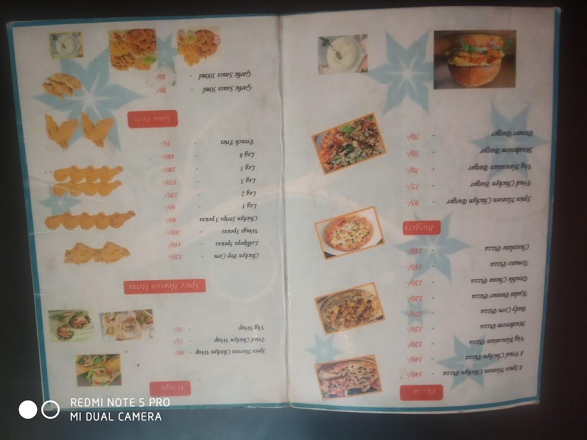 Menu at Spice heaven, Rayachoty