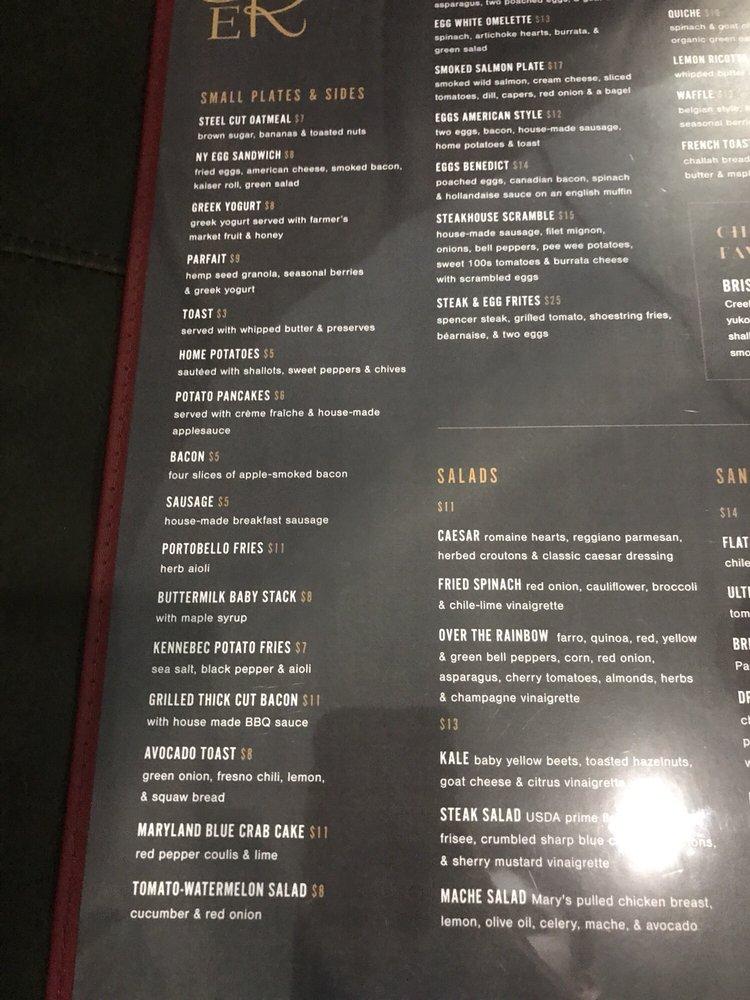 Menu at Echo & Rig pub & bar, Sacramento