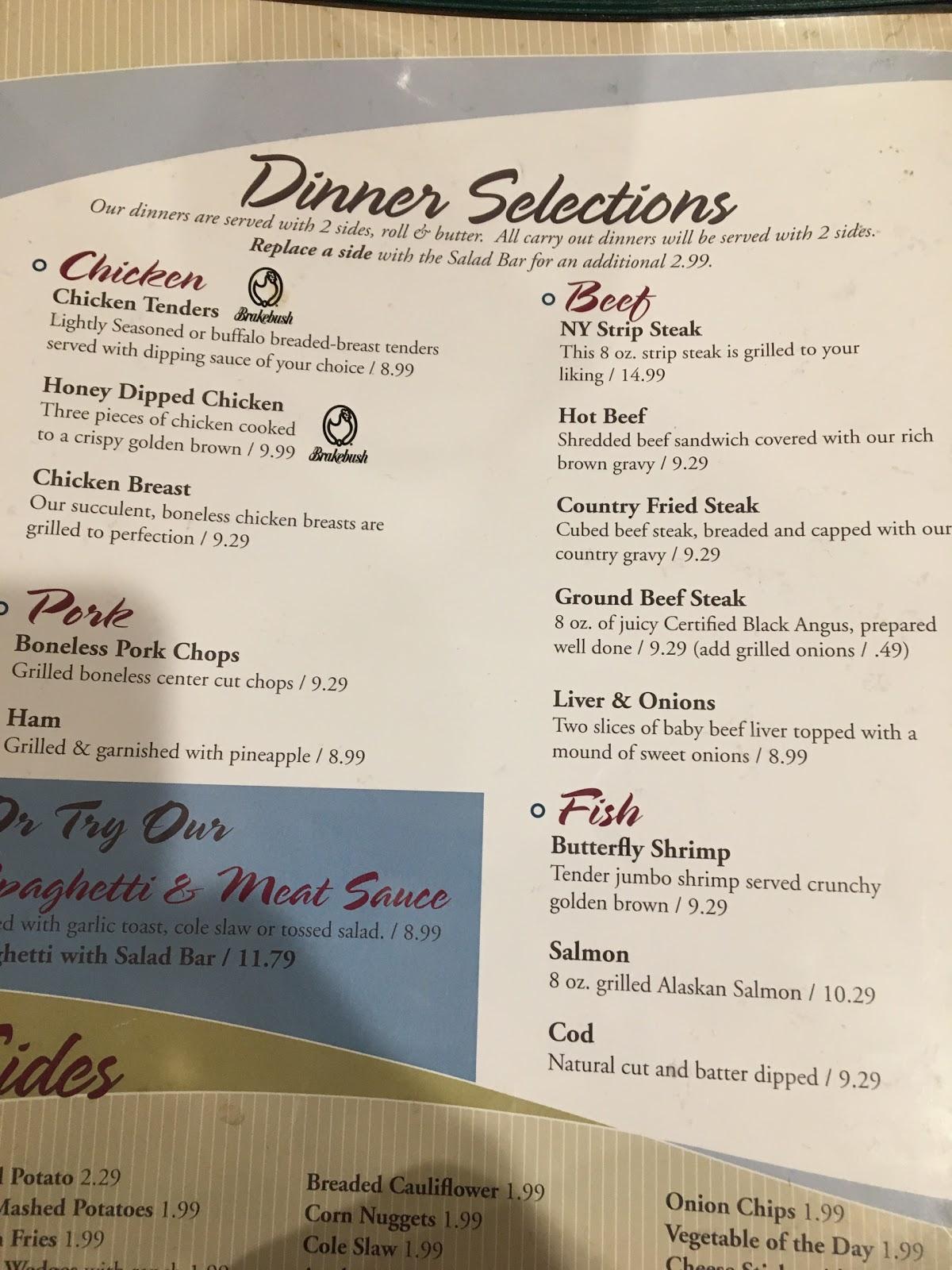 Menu at Lori's Family Restaurant LLC, Caldwell