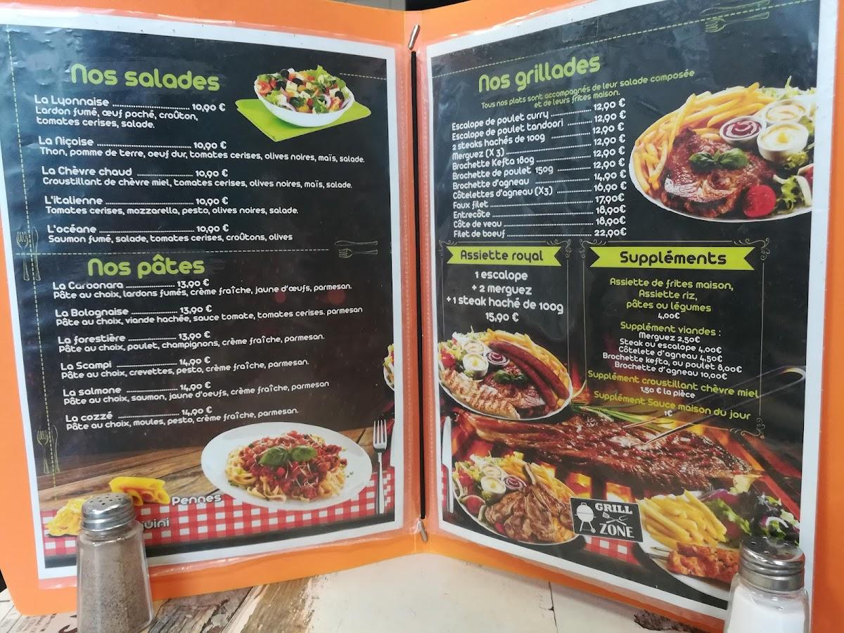 Menu au Viand'o Chwa restaurant, Villeurbanne