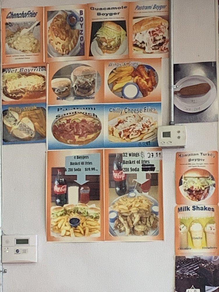Menu at Fat Boy Restaurant, Las Vegas, Stewart Ave #107