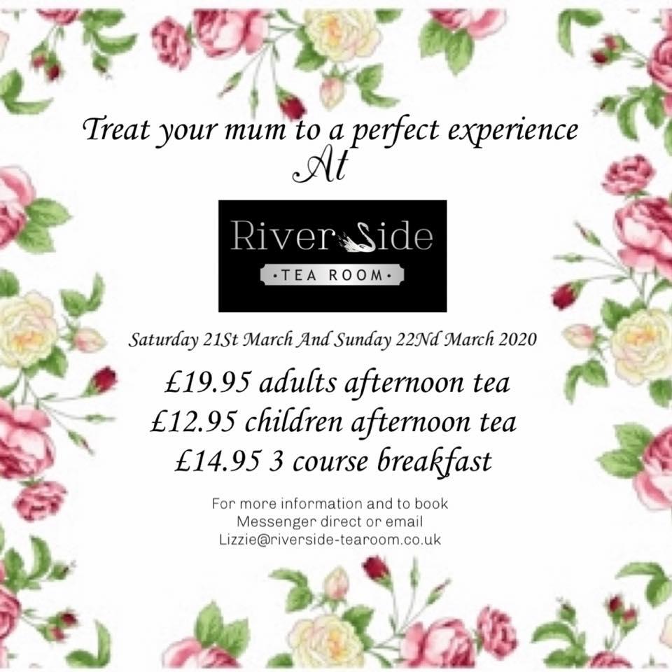 Menu at Riverside Tea Room Eynsford cafe, Eynsford