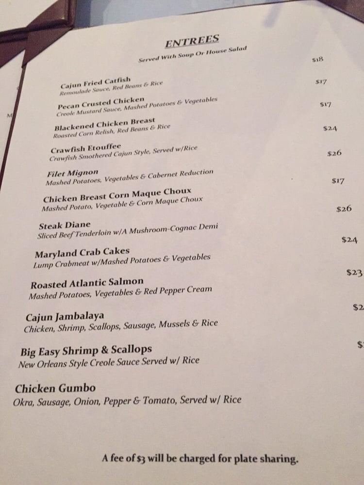 Menu at CF Food Kitchen restaurant, Los Angeles