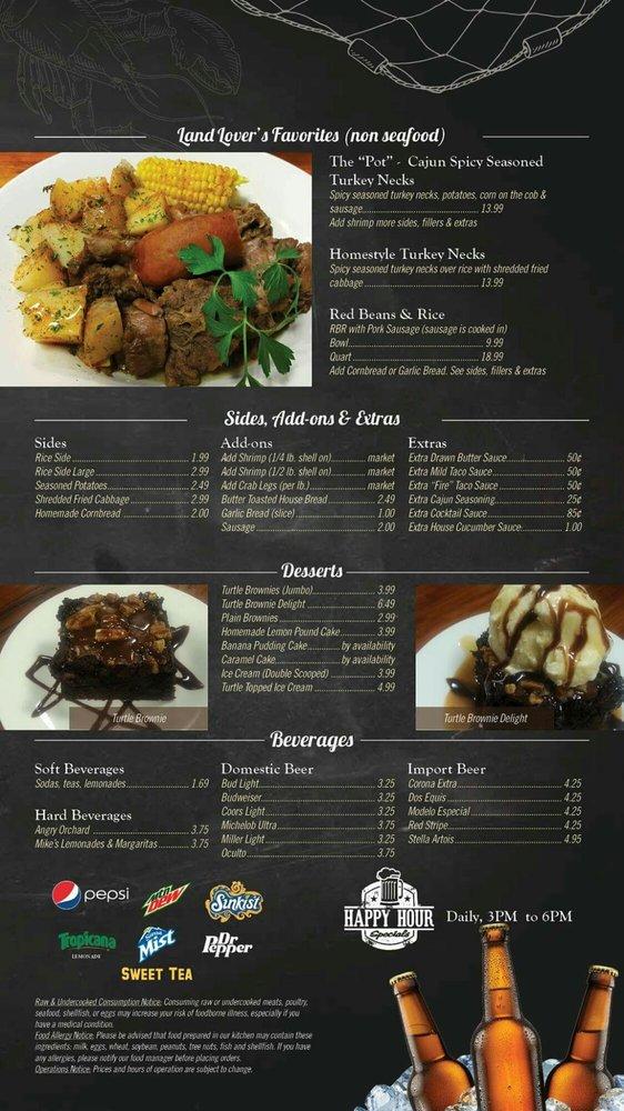 Menu at Gumbo Girl restaurant, Ridgeland, 900 E County Line Rd Suite 107