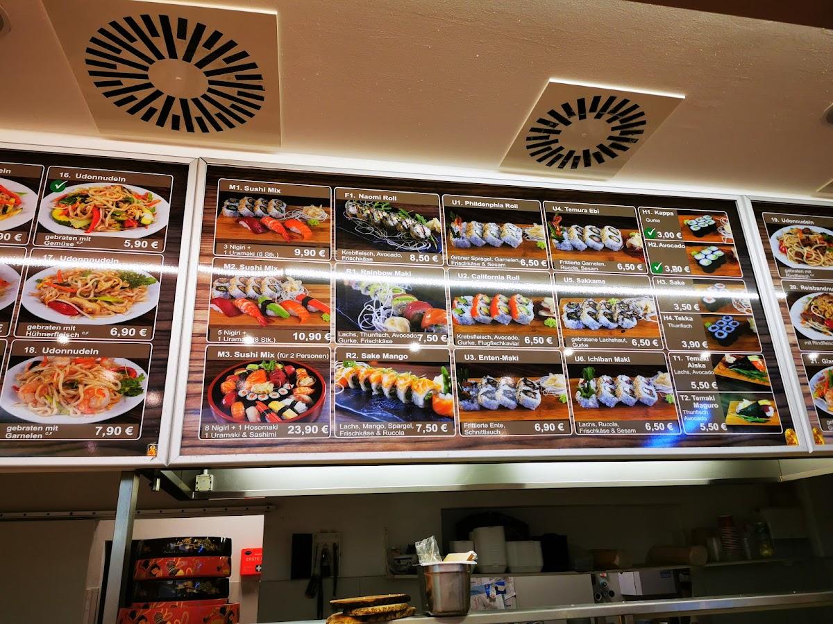 Speisekarte von Asia Hung restaurant, Neu-Ulm
