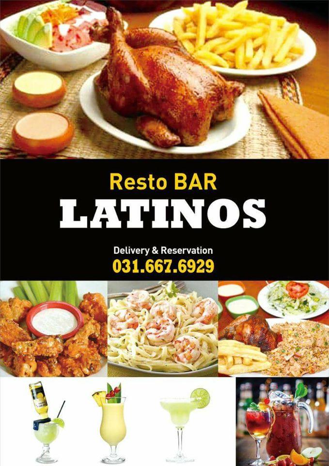 Menu at Latinos Restobar, Cheonan-si