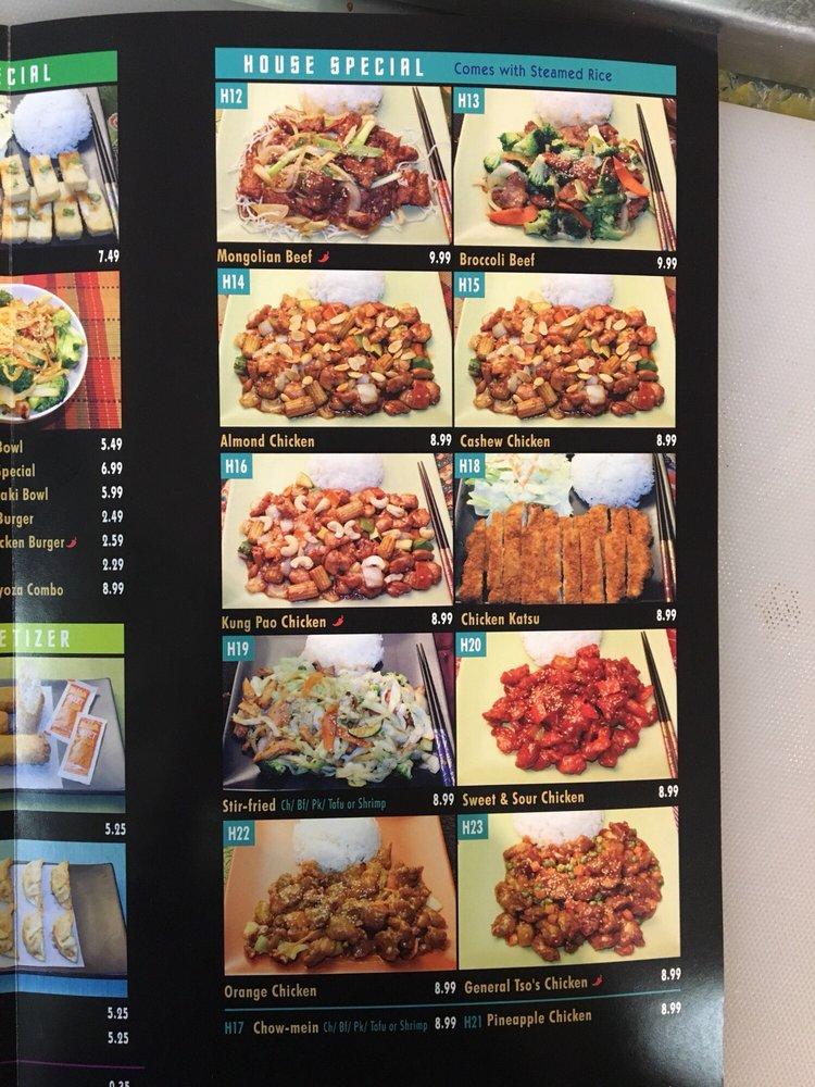 Menu at Burger Stop restaurant, Everett