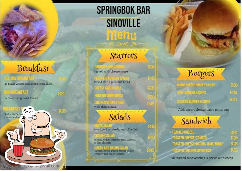 Springbok Bar Sinoville, Pretoria, Shop 6 - Restaurantbewertungen